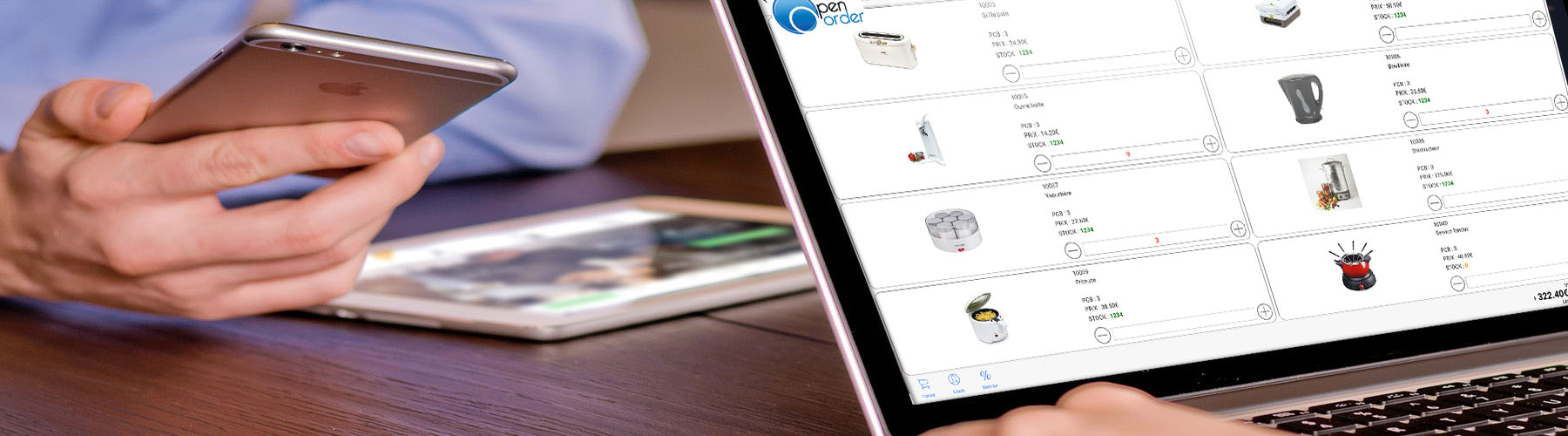 Simple Com - Solutions mobiles de prise de commandes